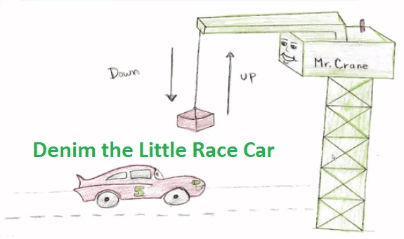 Denim el Pequeño Auto de Carreras - UHD Bilingual E-Library