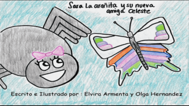 Sara the Spider and Her New Friend Celeste – UHD Bilingual E-Library