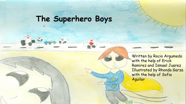 The Superhero Boys - UHD Bilingual E-Library