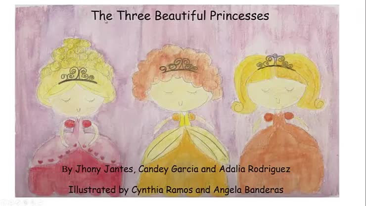 Three Beautiful Princesses – UHD Bilingual E-Library